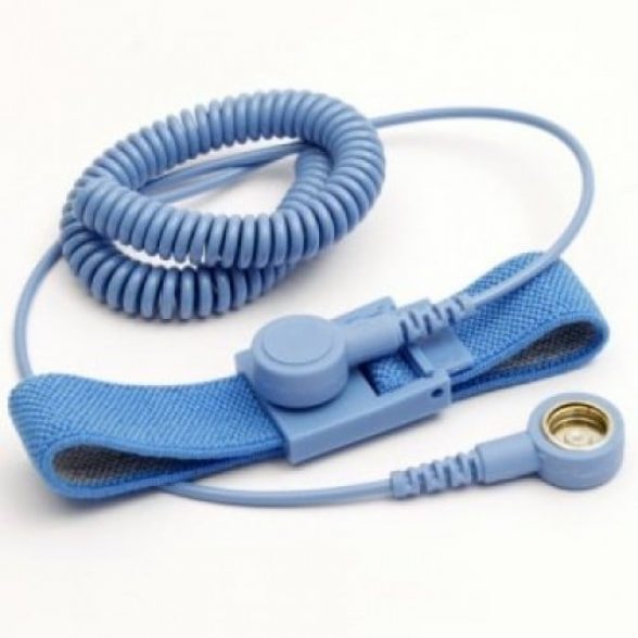 ESD Dual Loop Wrist Strap with Spiral Cable | EseTek Elektronik